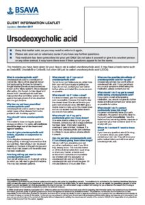 ursodeoxycholic-acid (destolit) | Blackwater Vets
